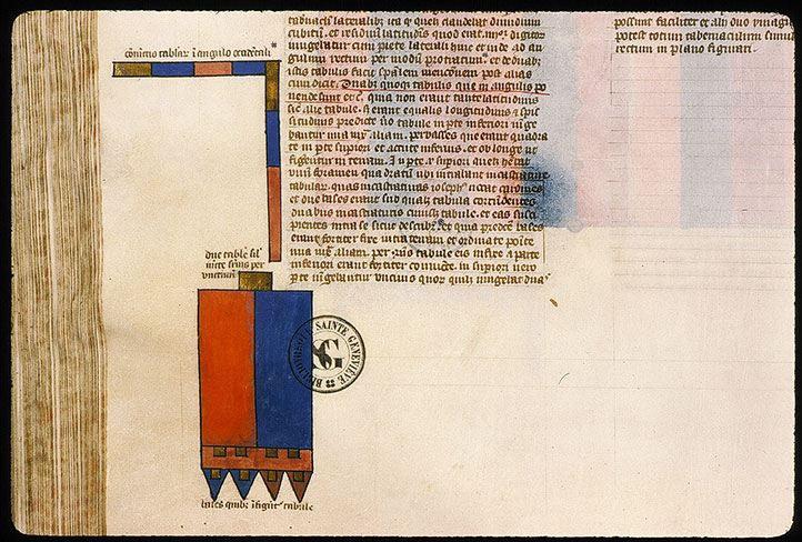 Postilla in Bibliam - Charpente du Sanctuaire